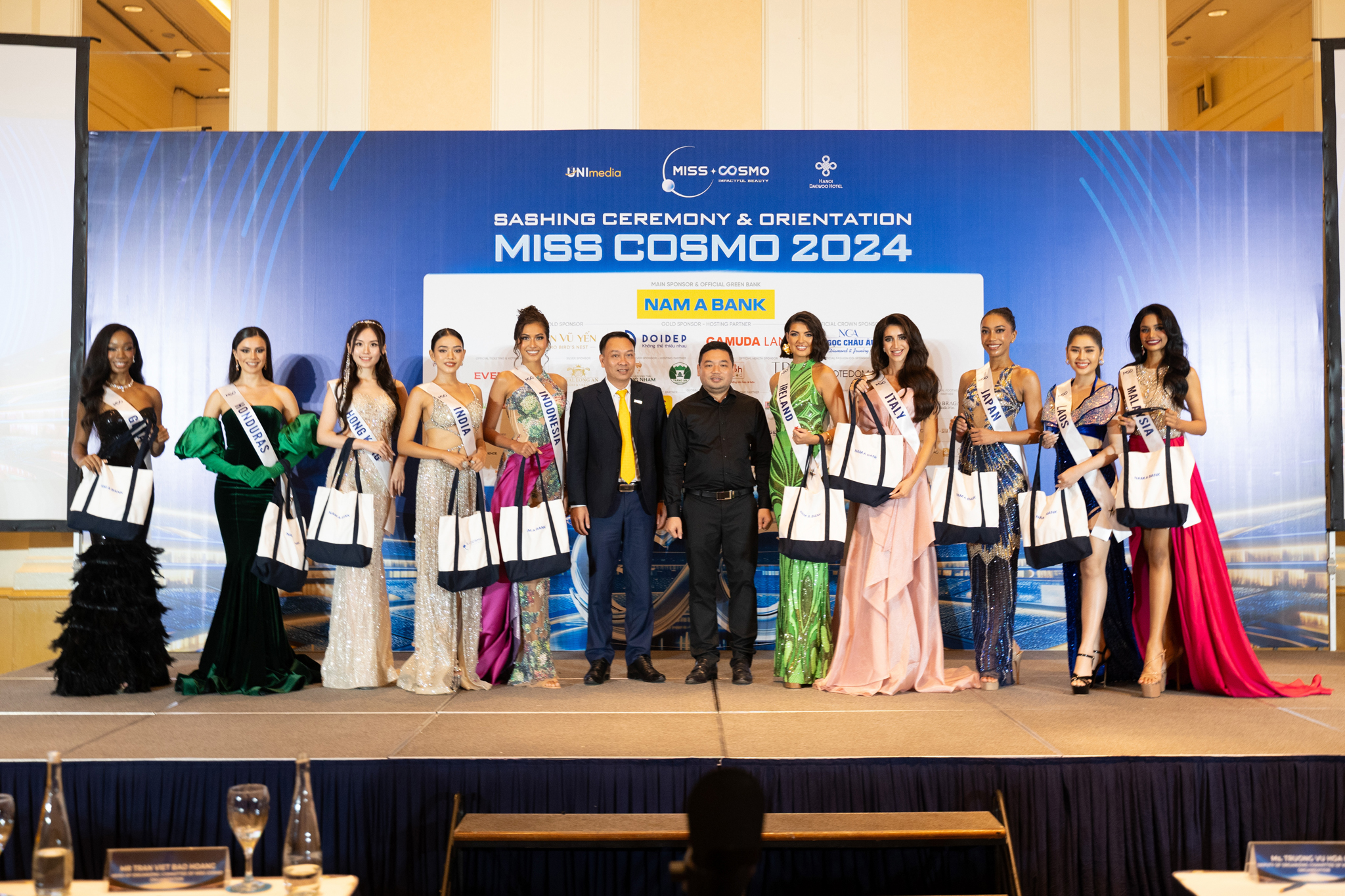 PRESS RELEASE: THE OFFICIAL SASHING CEREMONY FOR THE MISS COSMO 2024 ...